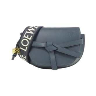 Loewe Pre-owned Gate Dual Calf Shoulder Bag - - Pre-owned - Damen - Blau - ONE SIZE