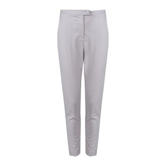 Patrizia Pepe Gek&uuml;rzte Hose mit konischem Bein - - Trousers - Damen - Wei&szlig; - 2XS