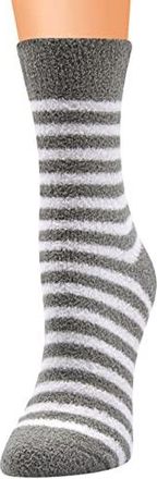 Generic Chaussettes chaudes avec cape pour femme, Argenté., Taille unique