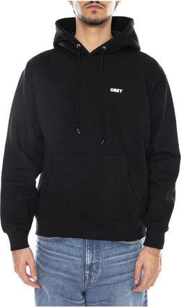 Obey Homme, Sweatshirts et sweats &agrave; capuche, Noir, Taille: XL SweaT-shirts &agrave; capuche