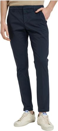 Dondup Homme, Pantalons, Bleu, Taille: W36 Gaubert Chino