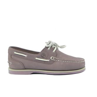 Timberland Lila Nubuk-Freizeitschuhe - - Shoes - Damen - Lila - 38 EU