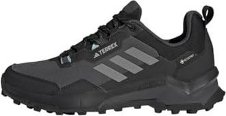 adidas Femme Terrex AX4 Gore-TEX Hiking Shoes, Core Black/Grey Three/Mint Ton, 38 2/3 EU