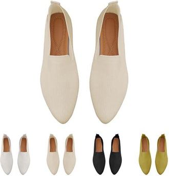 Generic Chaussures plates pour femme - Chaussures orthop&eacute;diques respirantes et antid&eacute;rapantes - Chaussures d&eacute;t&eacute; l&eacute;g&egrave;res et d&eacute;contract&eacute;es - Chaussures conforta