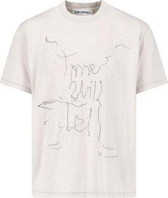 Our Legacy T-Shirt - Cr&egrave;me