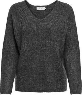 Only Pull Hiver Camilla Dark Grey Melange S