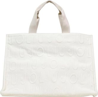 Liu Jo Femme, Sacs, Beige, Taille: ONE Size L Tote Logo Bubble
