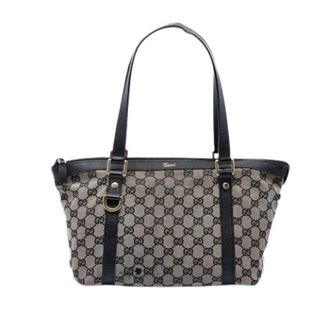Gucci Pre-owned Canvas Tote Bag - - Pre-owned - Damen - Grau - ONE SIZE