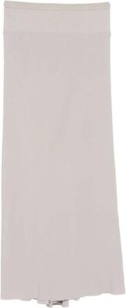 Rick Owens Femme, Jupes, Blanc, Taille: 38 FR Long Skirt