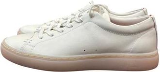 Paul Smith Femme, Chaussures, Beige, Taille: 40 EU Baskets en cuir avec rayure Bayad&egrave;re