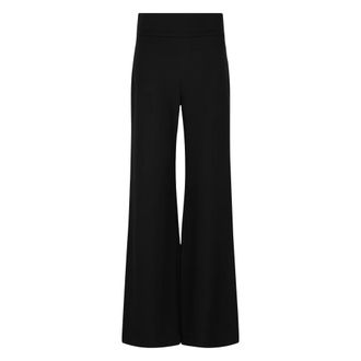 Veronica Beard Femme, Pantalons, Noir, Taille: 36 FR Pantalon Ponte Jambe Large Kalinda