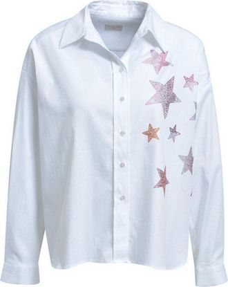 Milano Langarmbluse mit Baumwolle