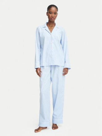 Lauren Ralph Lauren Pyjama ILN92315 Hellblau Regular Fit