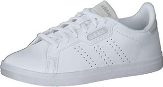 adidas Courtpoint Base Chaussures de Sport pour Femme, Blanc (Ftwbla Ftwbla Griorb), 38 2/3 EU