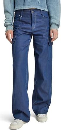 G-Star G-Star Femme Judee Pantalon cargo à taille basse, Bleu (raw denim D24673-D541-001), 29W / 30L