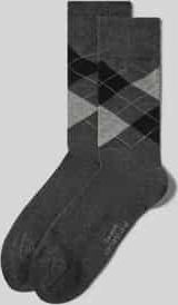 Camano Socken mit Karomuster im 2er-Pack