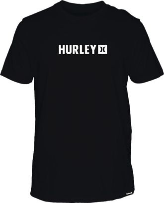 Hurley Herren Evd The Box Ss T-Shirt, Schwarz, XXL