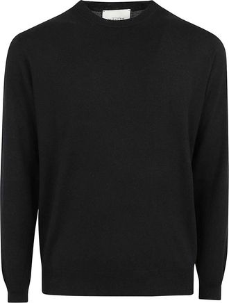 Ballantyne Pull Col Rond - Bleu Fonc&eacute;