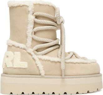 Karl Lagerfeld Schneeschuhe Skylar Ski KL49676 Hellbeige