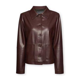 Elena Miro Jacke aus beschichtetem Stoff - - Jackets - Damen - Rot - 3XL