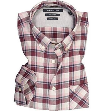 Marc O'Polo Herren Hemd rot kariert