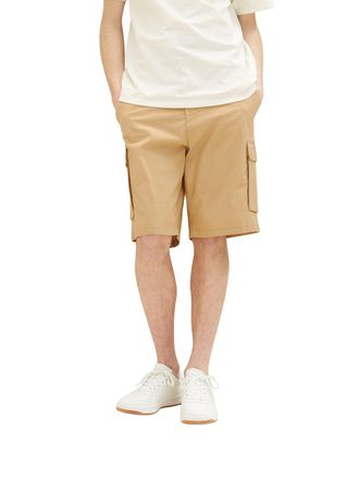 Tom Tailor Herren Relaxed Fit Cargo Shorts, 31041 - Brown Rice, M