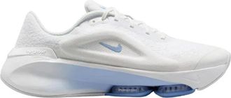 Nike Femme, Chaussures, Blanc, Taille: 38 1/2 EU Baskets Bout Rond en Mati&egrave;re Synth&eacute;tique et Tissu