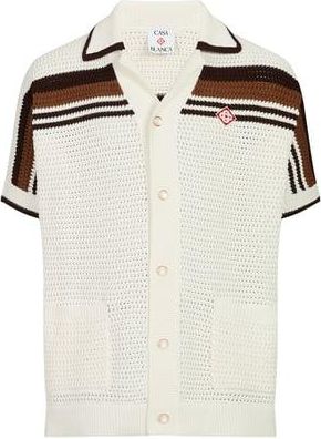Casablanca Chemise en maille en coton
