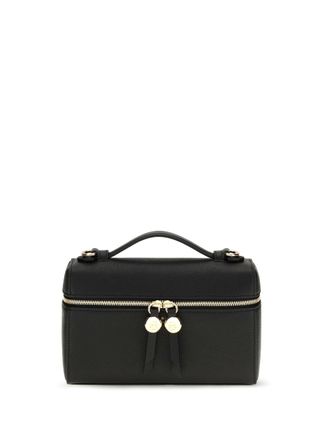 Tory Burch Womens Top Handle Bag Romy Slim Black Calf Leather Shoulder