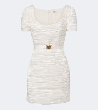 Versace Minikleid La Medusa aus Satin