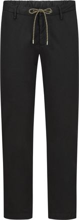 Alberto Superleichte Chino mit Stretch und Tunnelzug, Slim Fit in