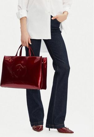 Eva Minge Handtasche R-01 Dunkelrot