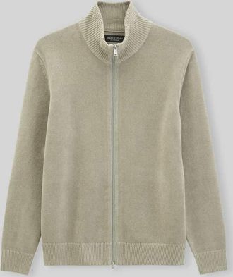 Marc O'Polo Strickjacke mit Zweiwege Rei&szlig;verschluss