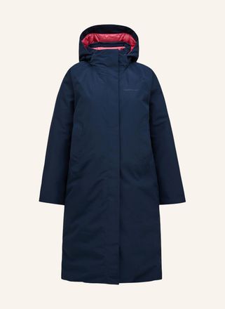 Peak Performance Daunenmantel Treeline blau