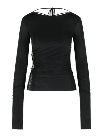 Blumarine Pull Col Rond - Noir