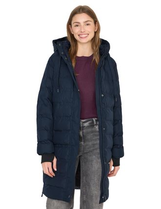 Cecil Mantel mit verklebten N&auml;hten dark navy blue XXL