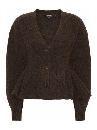 Rotate Cardigan - Marron Fonc&eacute;