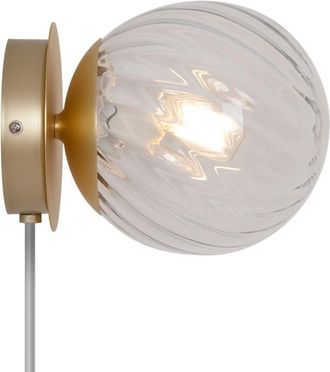 Nordlux Applique murale chisell M&eacute;tal Laiton, H.15 - IP20 - E14 / Int&eacute;rieur