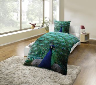 Mesana Bettw&auml;sche Mikrofaser 80x80 + 135x200 cm