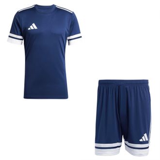 adidas Herren Set Trikot + Hose Squadra 25 Team Navy Blue2/White 3XL