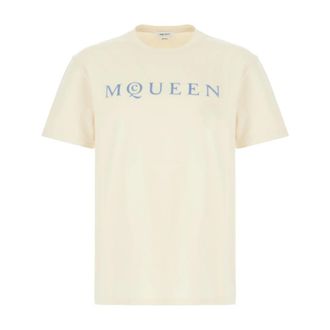Alexander McQueen T-Shirt - - Tops - Herren - Beige - S