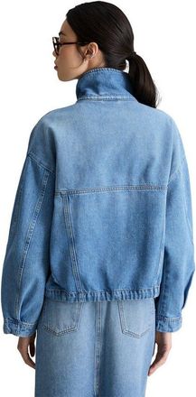 Marc O'Polo Denim Jeansjacke Funnel-Neck-Jeansblouson oversize