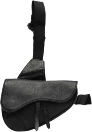 Dior Pre-owned The Saddle - Femme - Pre-owned - Noir - Taille: ONE Size