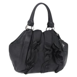 Prada Sac &agrave; main vintage doccasion - Femme - Pre-owned - Noir - Taille: ONE Size