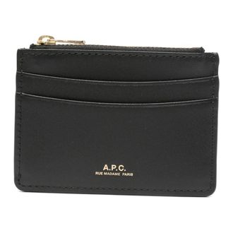 A.P.C. Porte-Carte Paris - - Accessories - Damen - Schwarzk - ONE SIZE