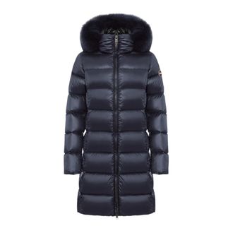 Colmar Femme, Manteaux, Bleu, Taille: 44 FR Doudoune Bleue