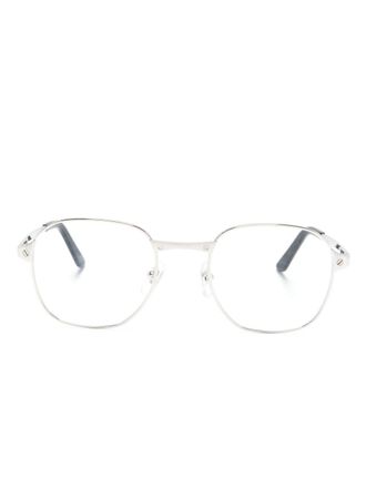 Cartier lunettes de vue &agrave; monture carr&eacute;e - Argent