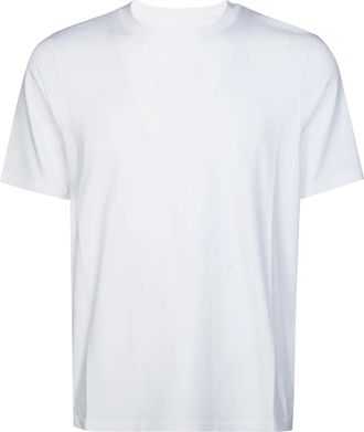 Alpha Studio Homme, Tops, Blanc, Taille: L T-Shirt MM