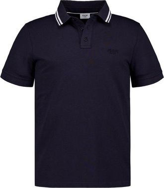 Joop Herren Polo-Shirt blau Baumwoll-Stretch