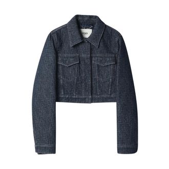 Fendi Damen, Jacken, Blau, SGr&ouml;&szlig;e